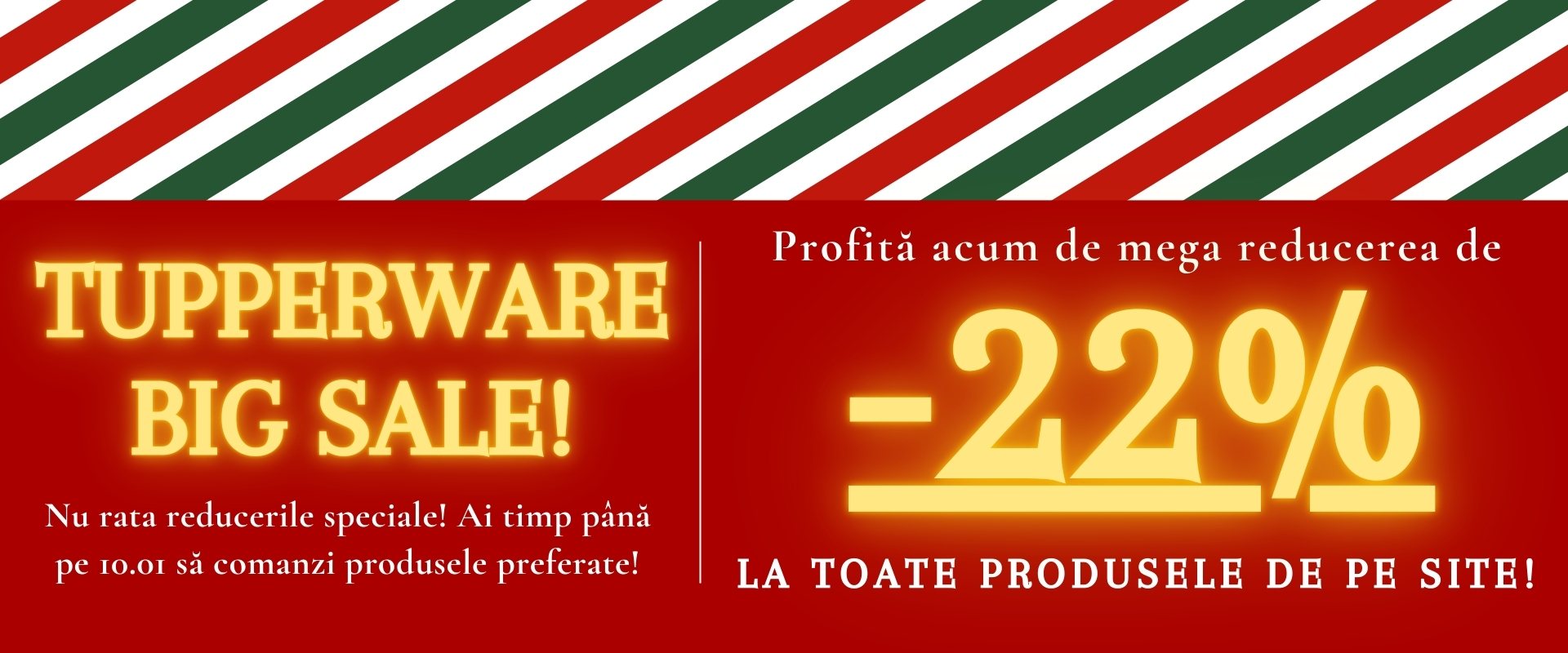 Tupperware Romania -22% la toate produsele de pe site!